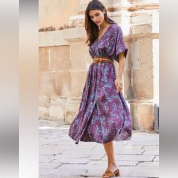 Peruvian Connection | Dresses | Peruvian Connection Purple And Blue ...